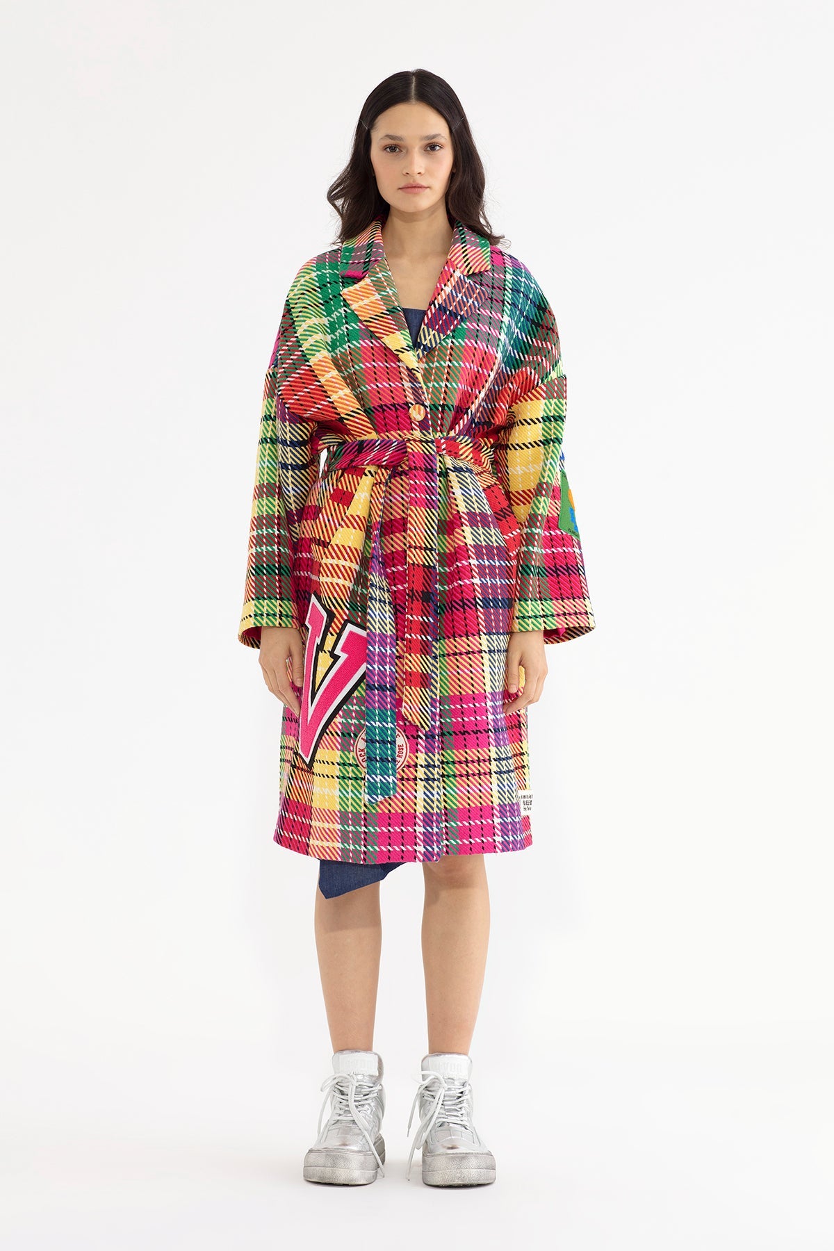 Multi Color Coat 13434